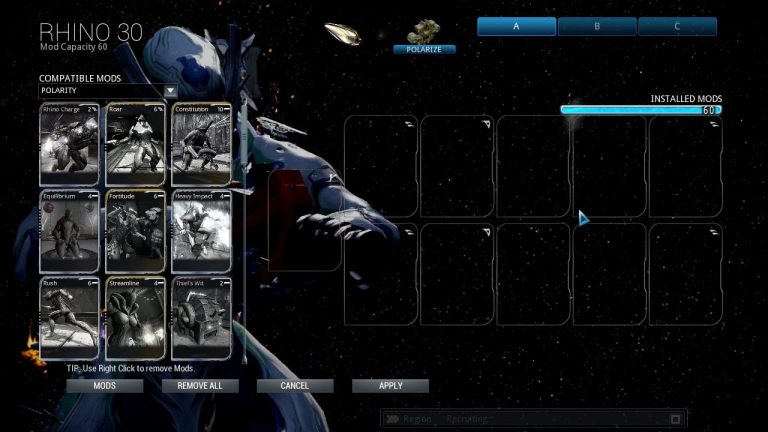 Warframe frames and mods: acquiring new frames, the way to purchase the ...
