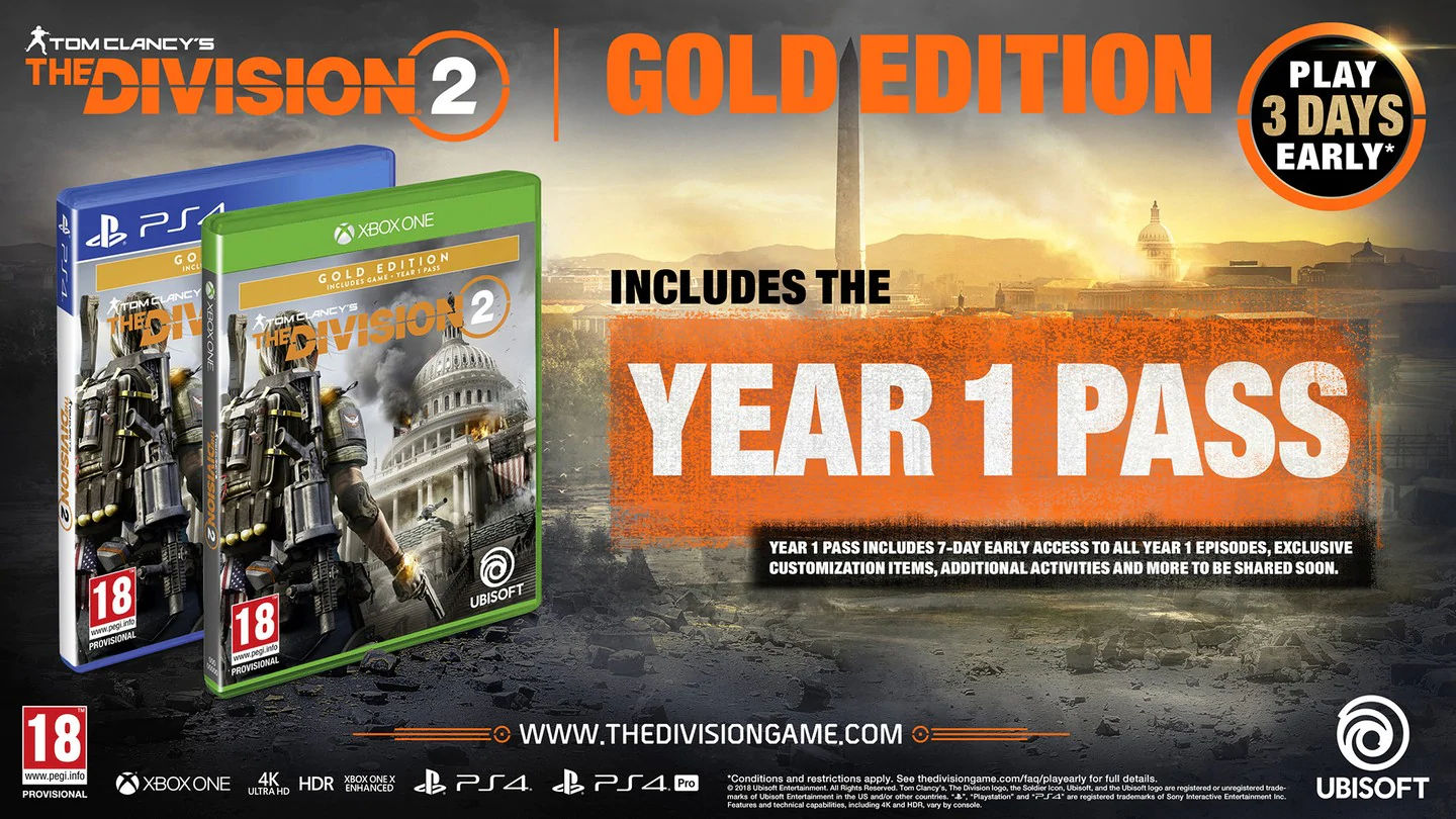 The Division 2 launch date, beta dates, trailers, editions, pre-order ...