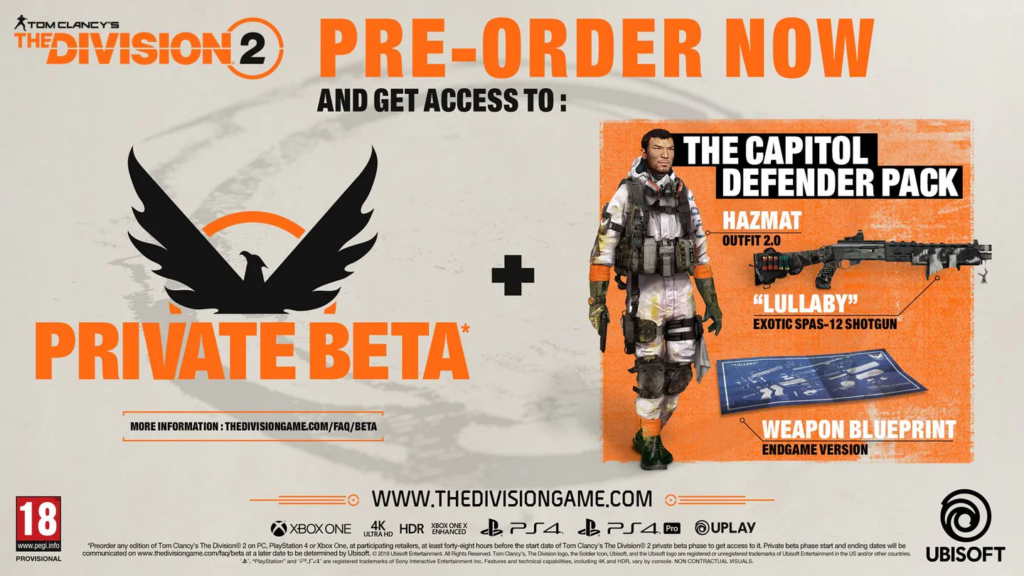 The Division 2 launch date, beta dates, trailers, editions, pre-order ...