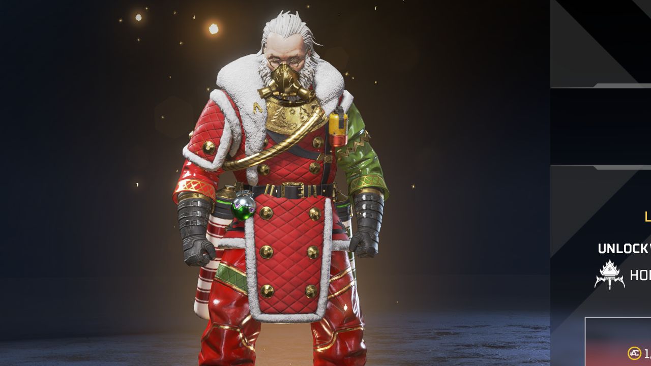 All aboard the Apex Legends Christmas prepare combat